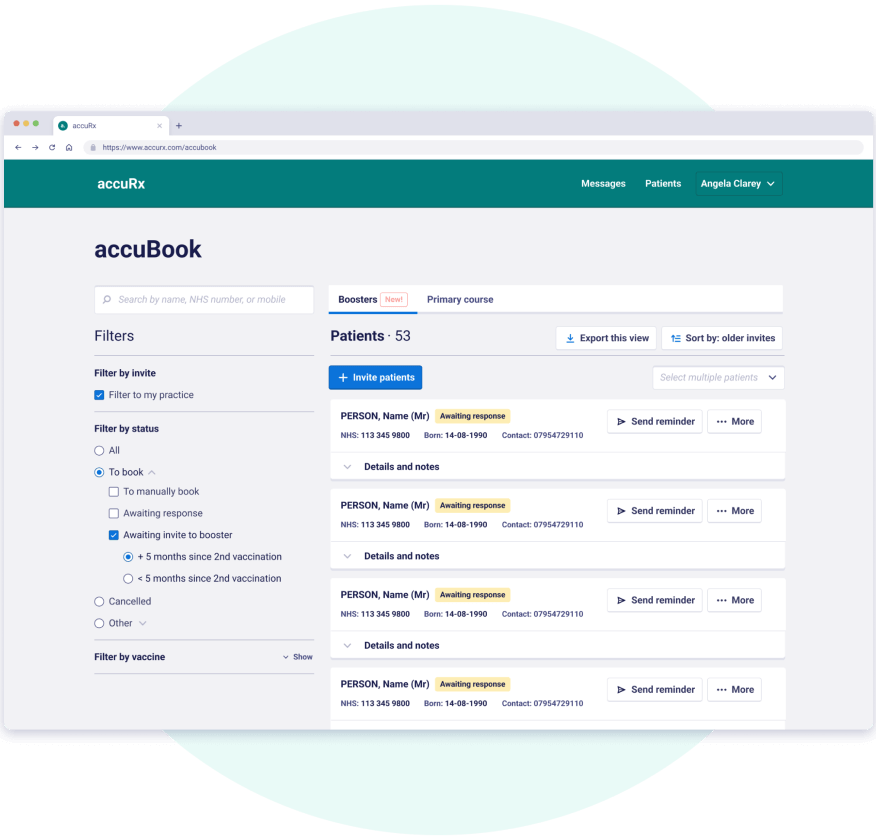 Accurx for Primary Care